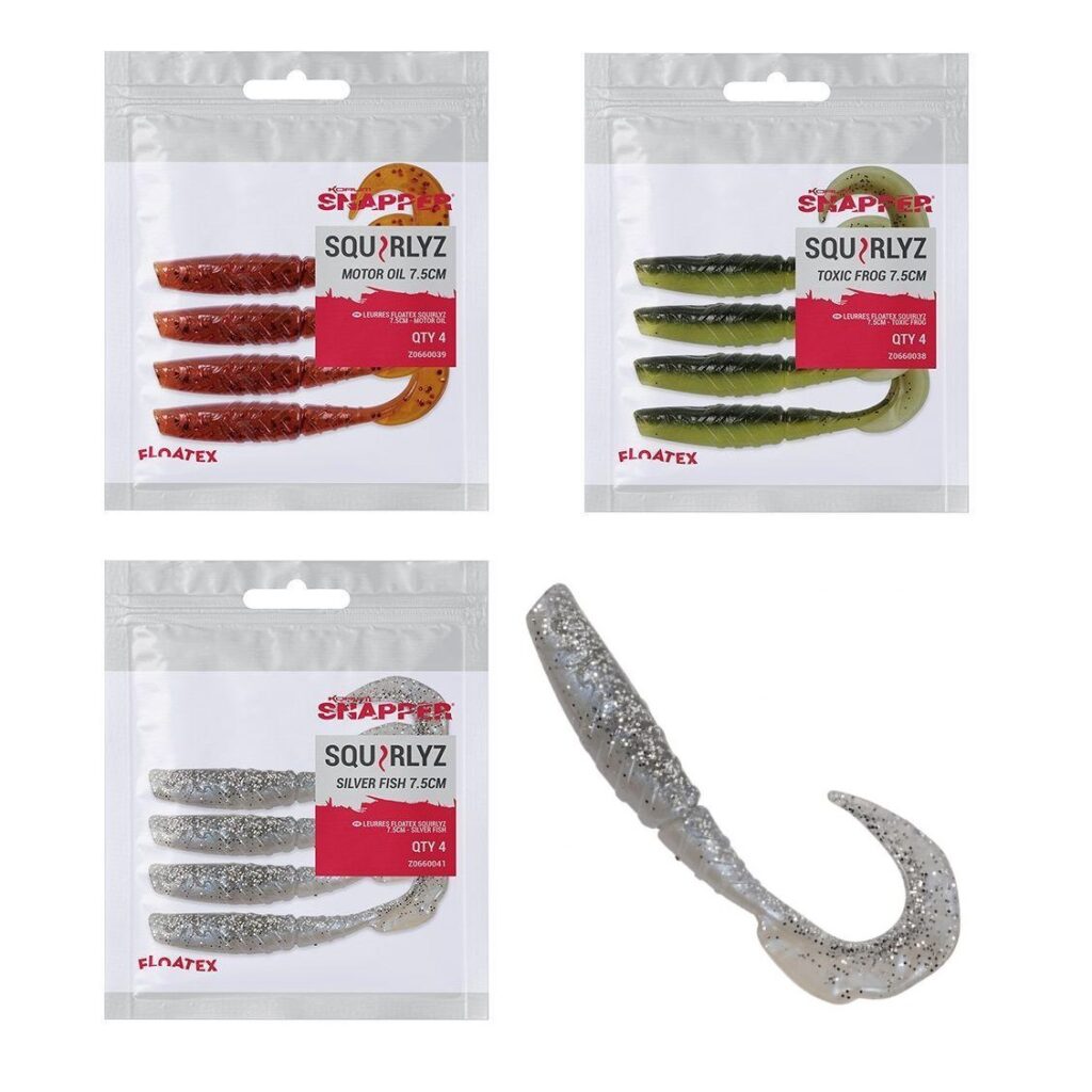 KORUM Snapper Floatex SquirlyZ 7.5cm - DB EXPERT Ribolovna trgovina