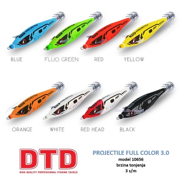DTD Projectile Full Color 3.0 - DB EXPERT Ribolovna trgovina